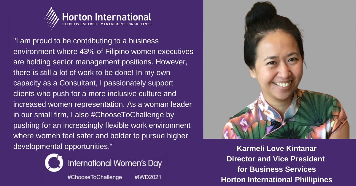 International Women’s Day 2021 with Horton International | Executive ...